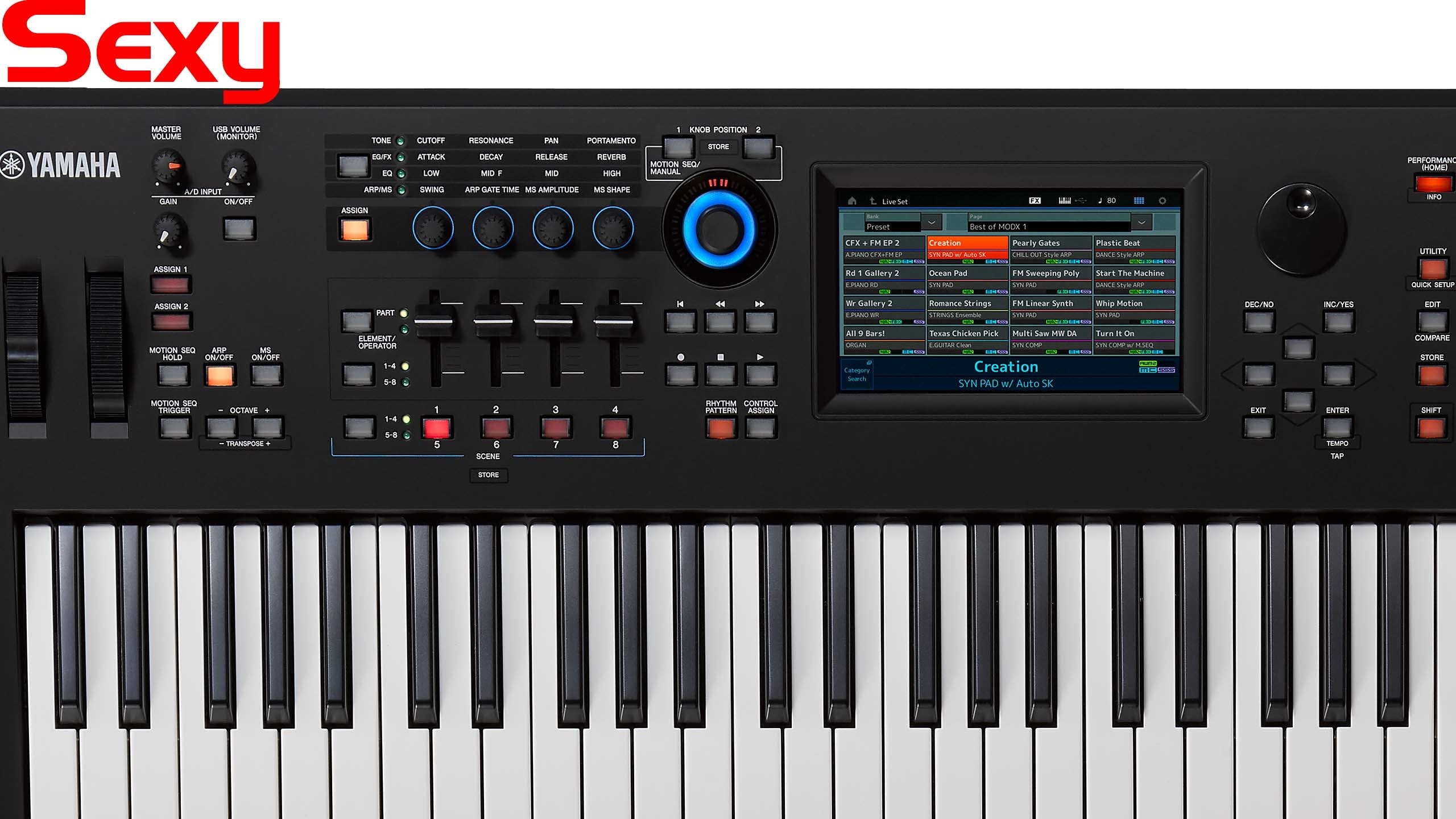 Yamaha Modx Montage Cover Sound - Sexy – Thorsten Hillmann Keyboard-Sounds