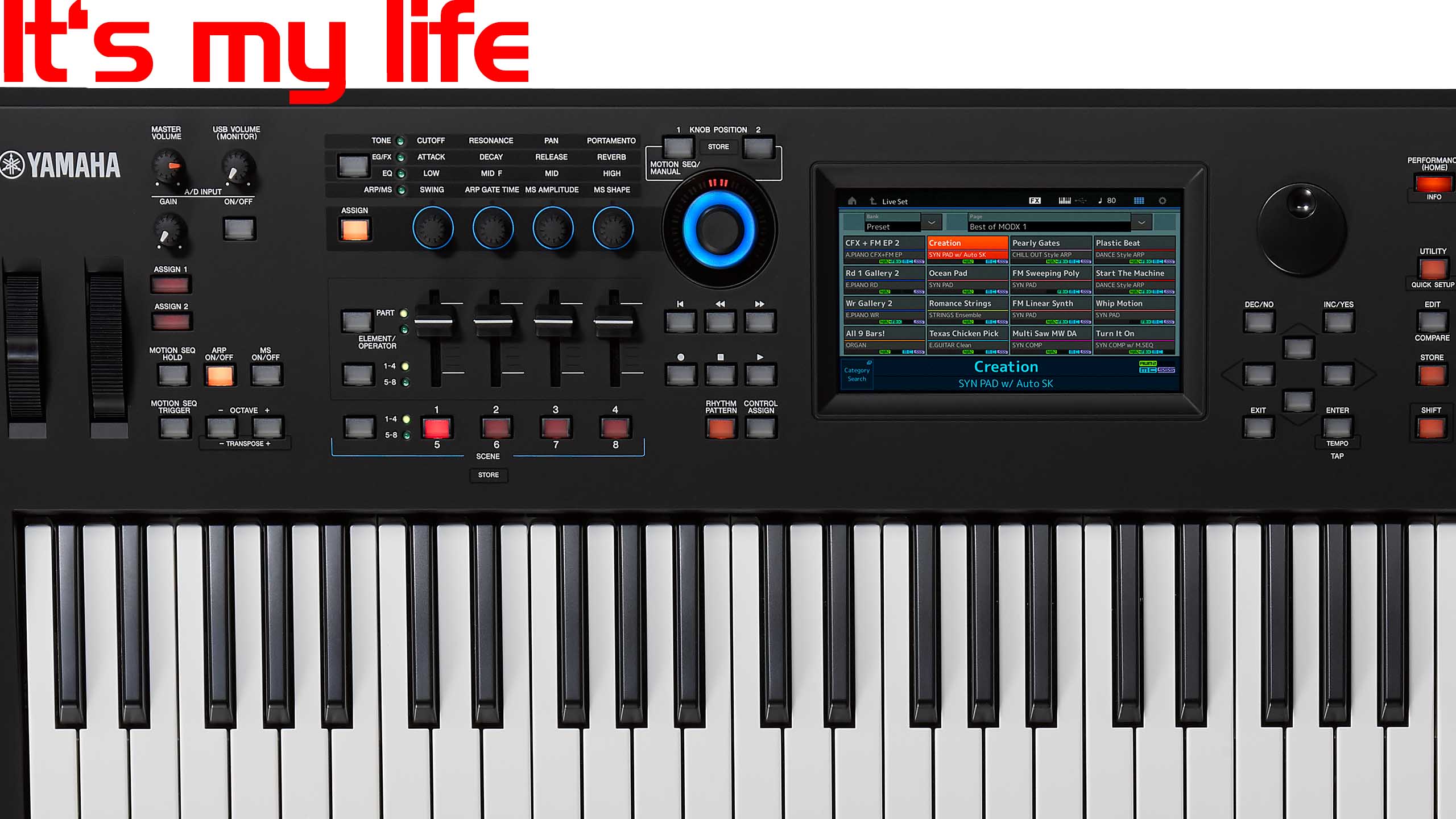 Yamaha Modx Montage Coversound - It's my life – Thorsten Hillmann ...